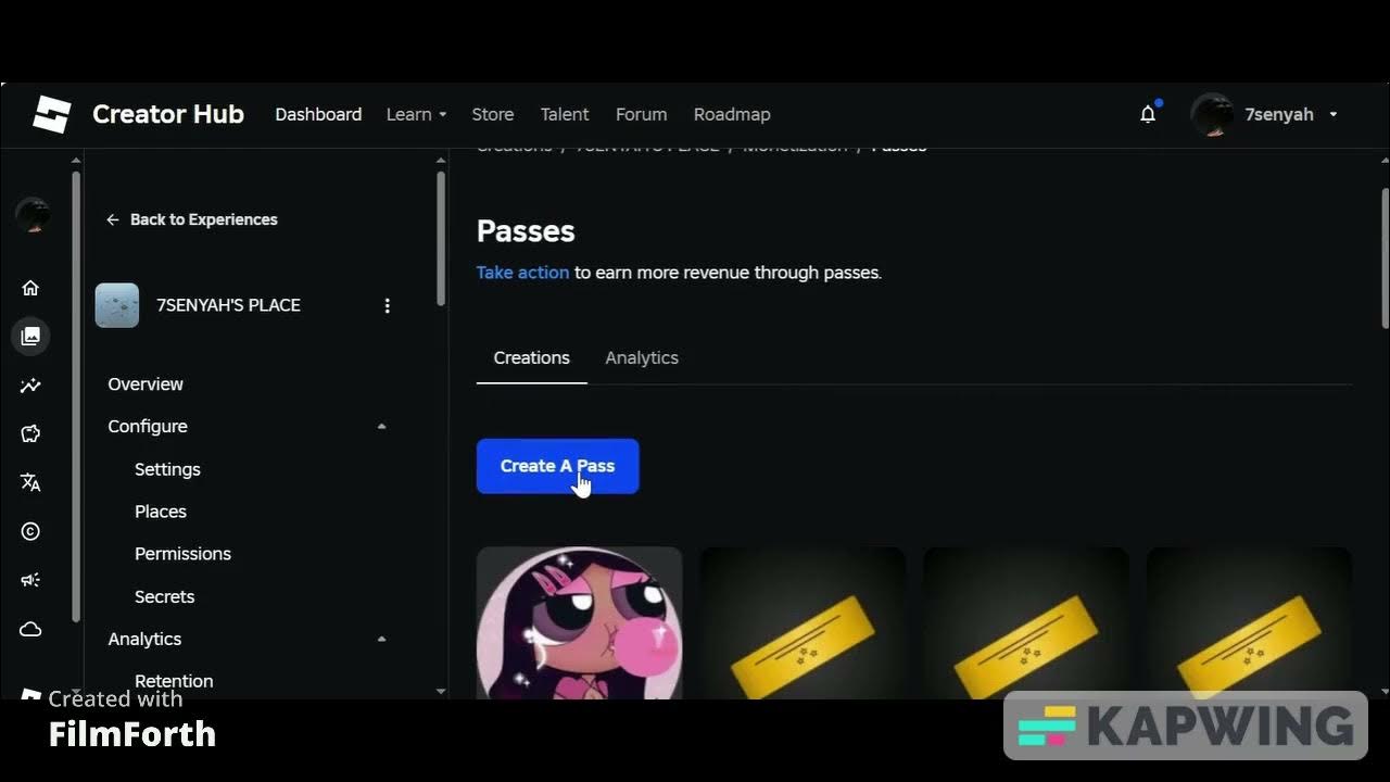 How to Create a Game Pass in Roblox | Step-by-Step Tutorial - YouTube