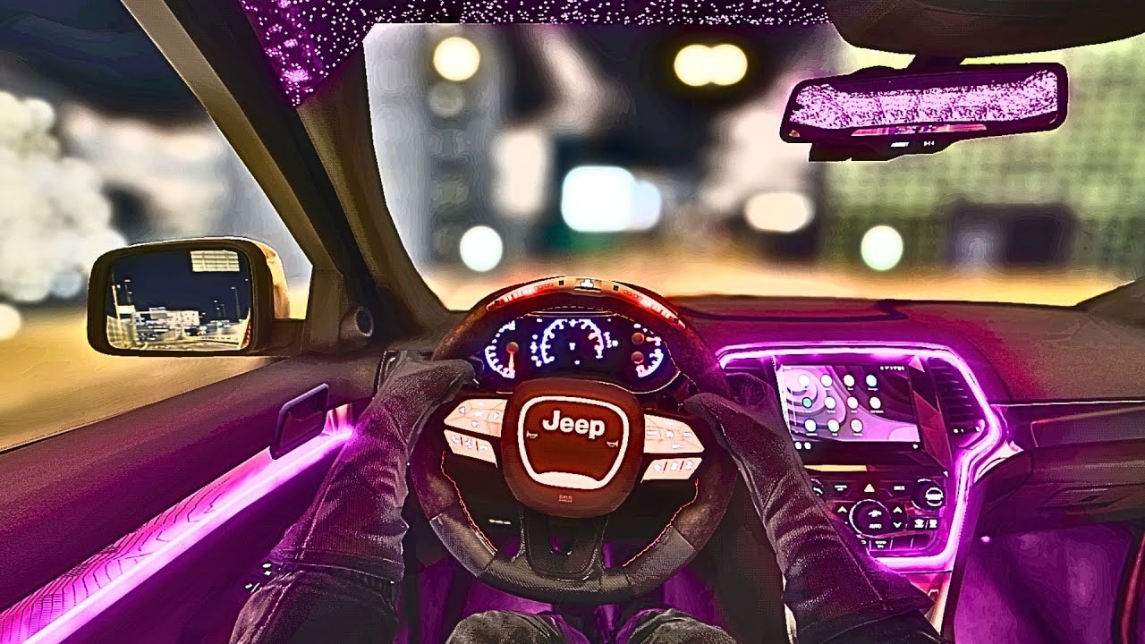 LATE NIGHT CITY TRACKHAWK POV DRIVE - YouTube