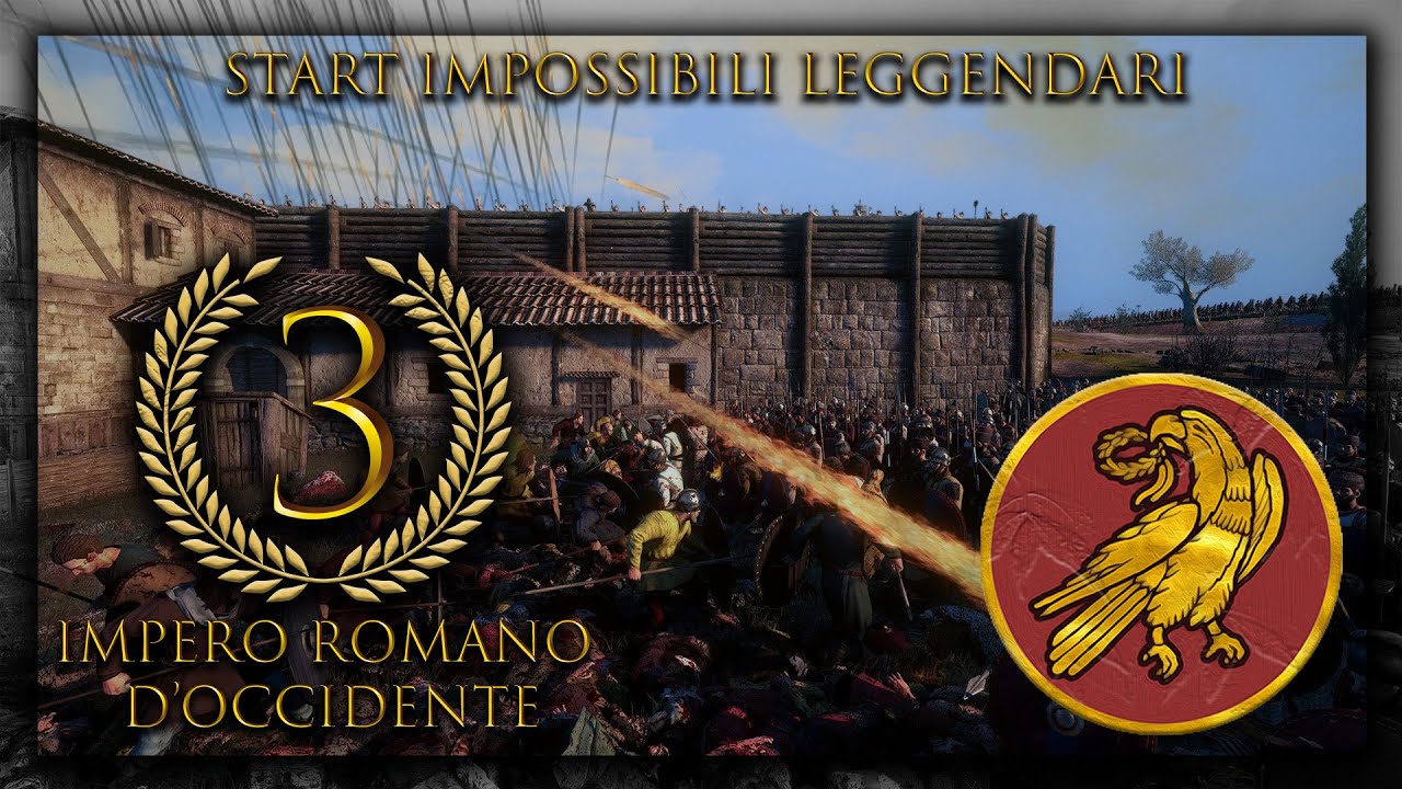 LA COSPIRAZIONE DEI GENERALI ROMANI RIBELLI #3 Total War Attila ...