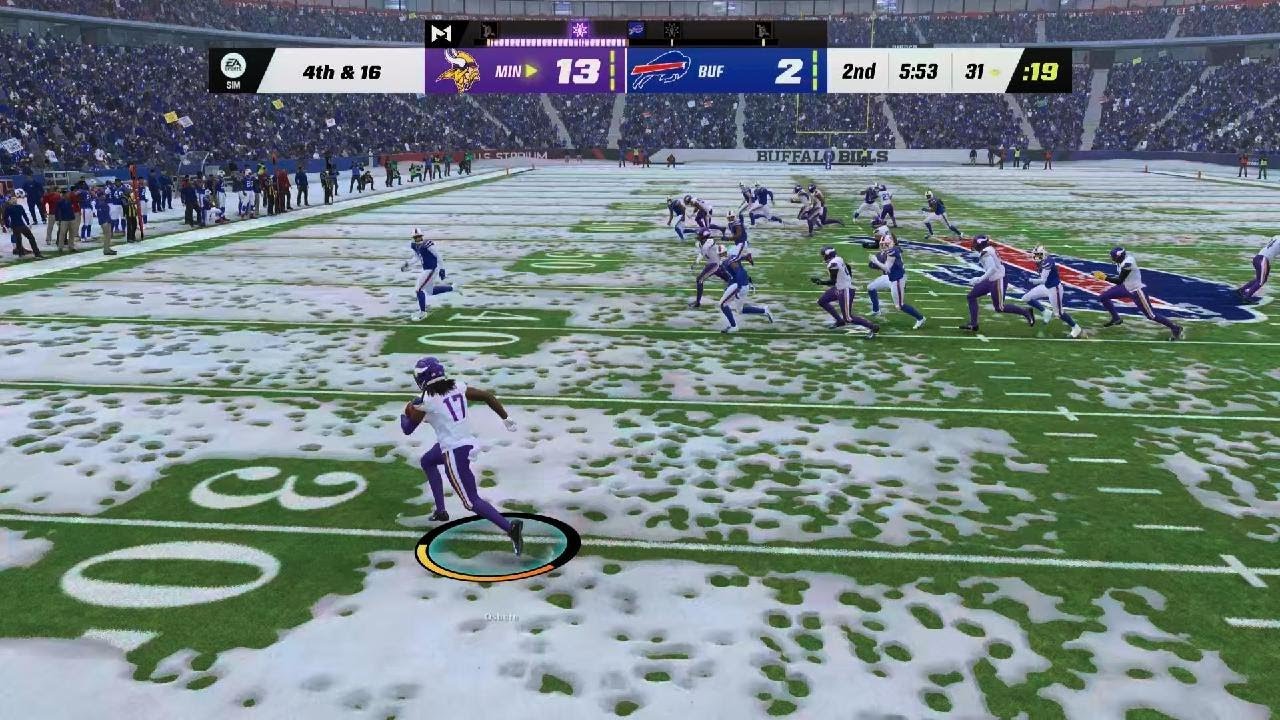 Madden NFL 23 touchdown - YouTube