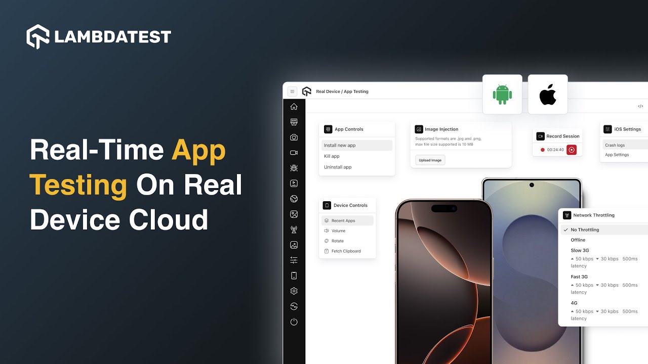 Real-Time App Testing On Real Devices - YouTube