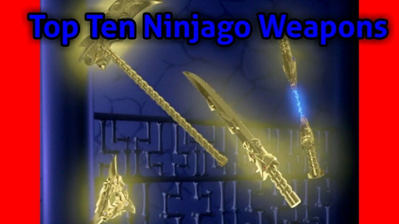 Top Ten Ninjago Weapons - YouTube