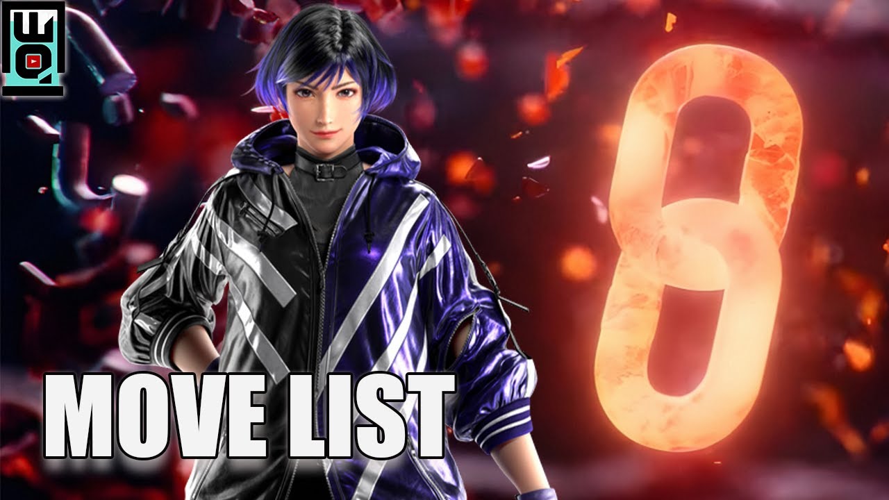 REINA TEKKEN 8 MOVE LIST - OVERVIEW - YouTube
