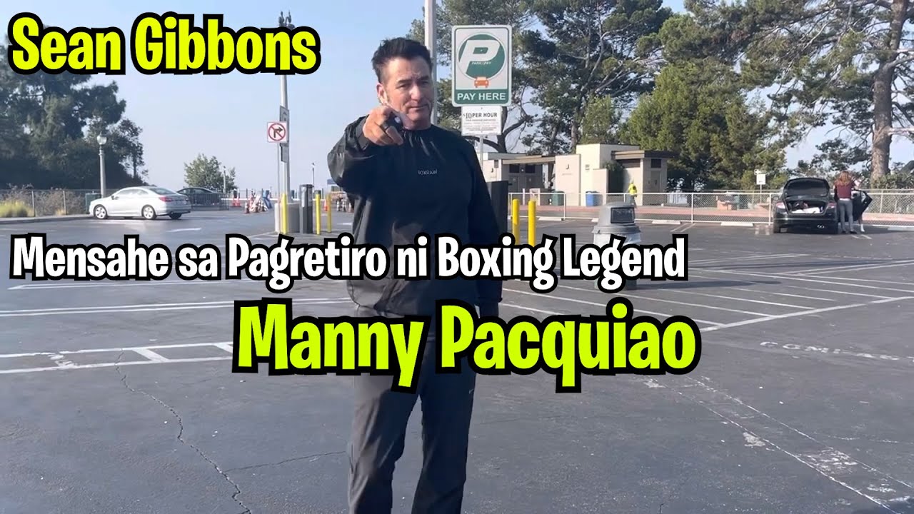 Sean Gibbons Reaction to BOXING LEGEND Manny Pacquiao Retirement - YouTube