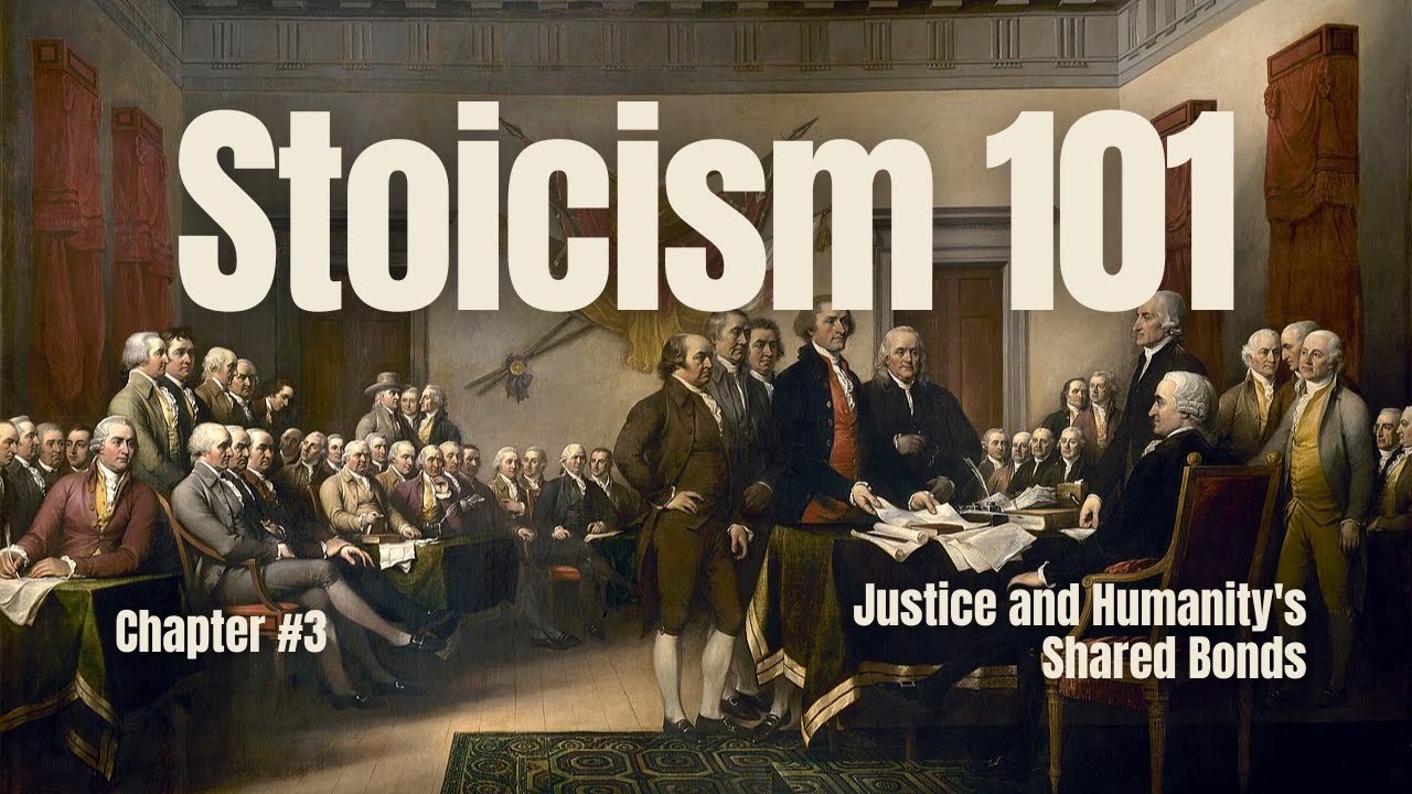 Stoicism 101: Chapter 3 - Justice and Humanity's Shared Bonds - YouTube