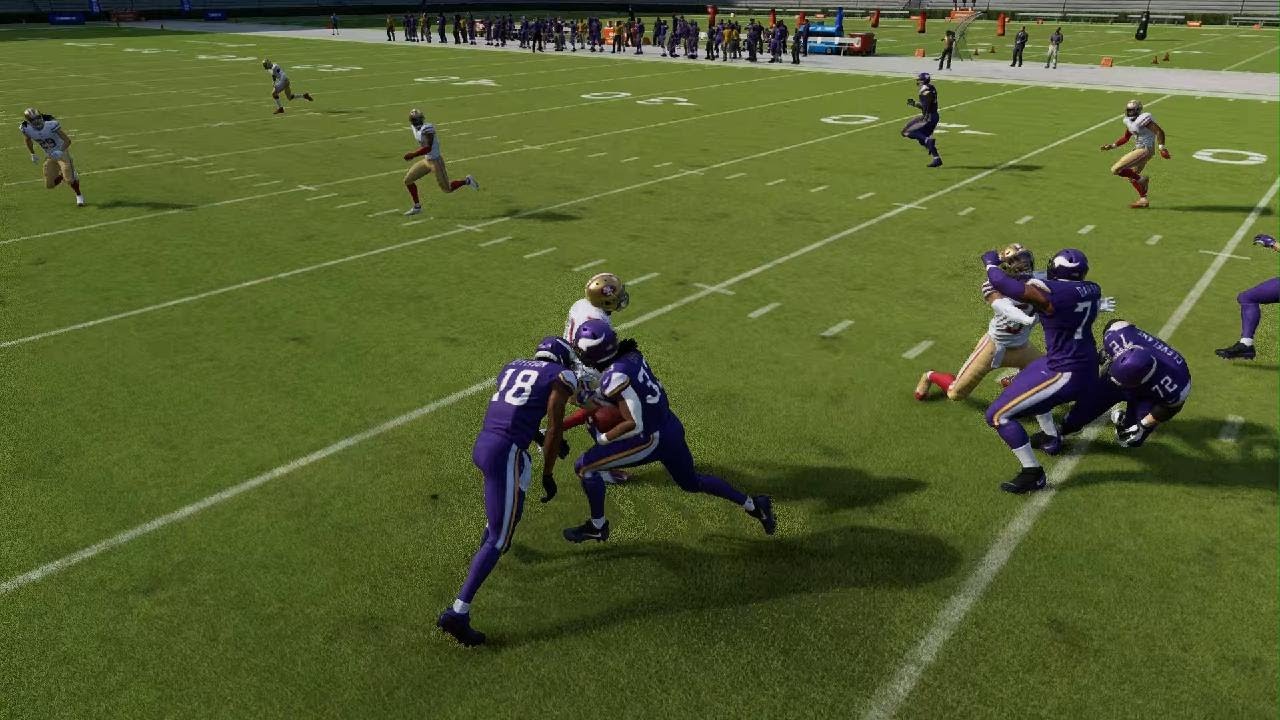 The turf monster strikes again in Madden - YouTube