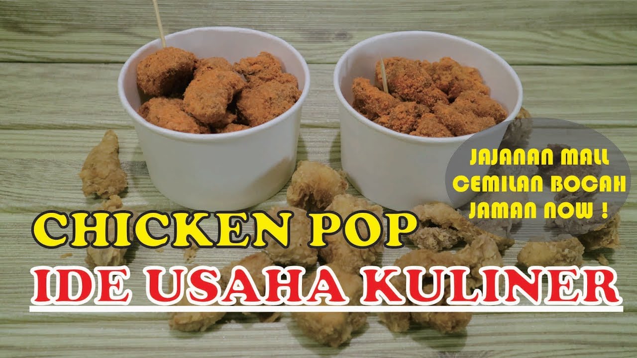 IDE BISNIS !! CHICKEN POP RASA BBQ JAJANAN MALL MODAL 10000 JUAL 15000 ...