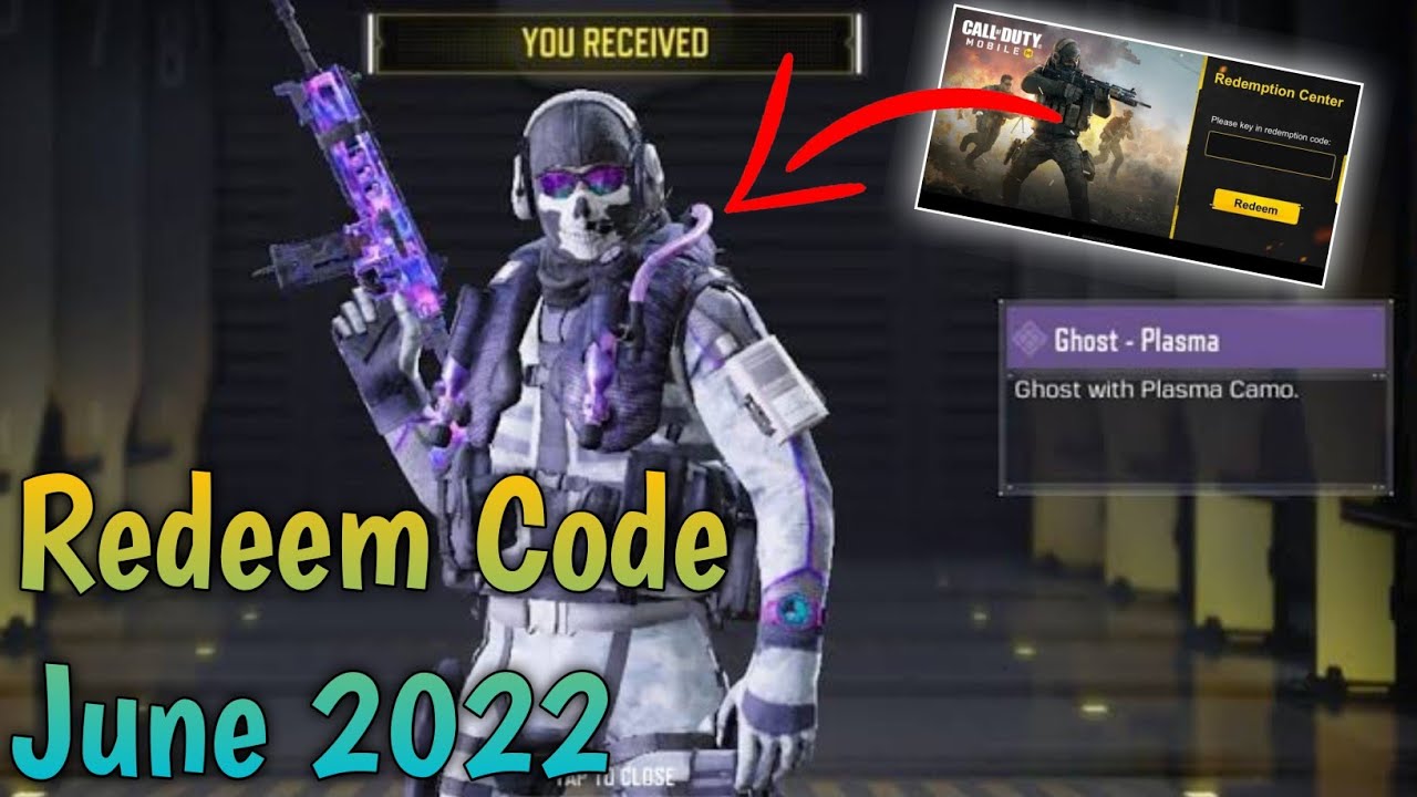 Codm Redeem Code June 2022 | Codm Redeem Code | Call Of Duty Mobile Redeem Code | Codm Codes ...