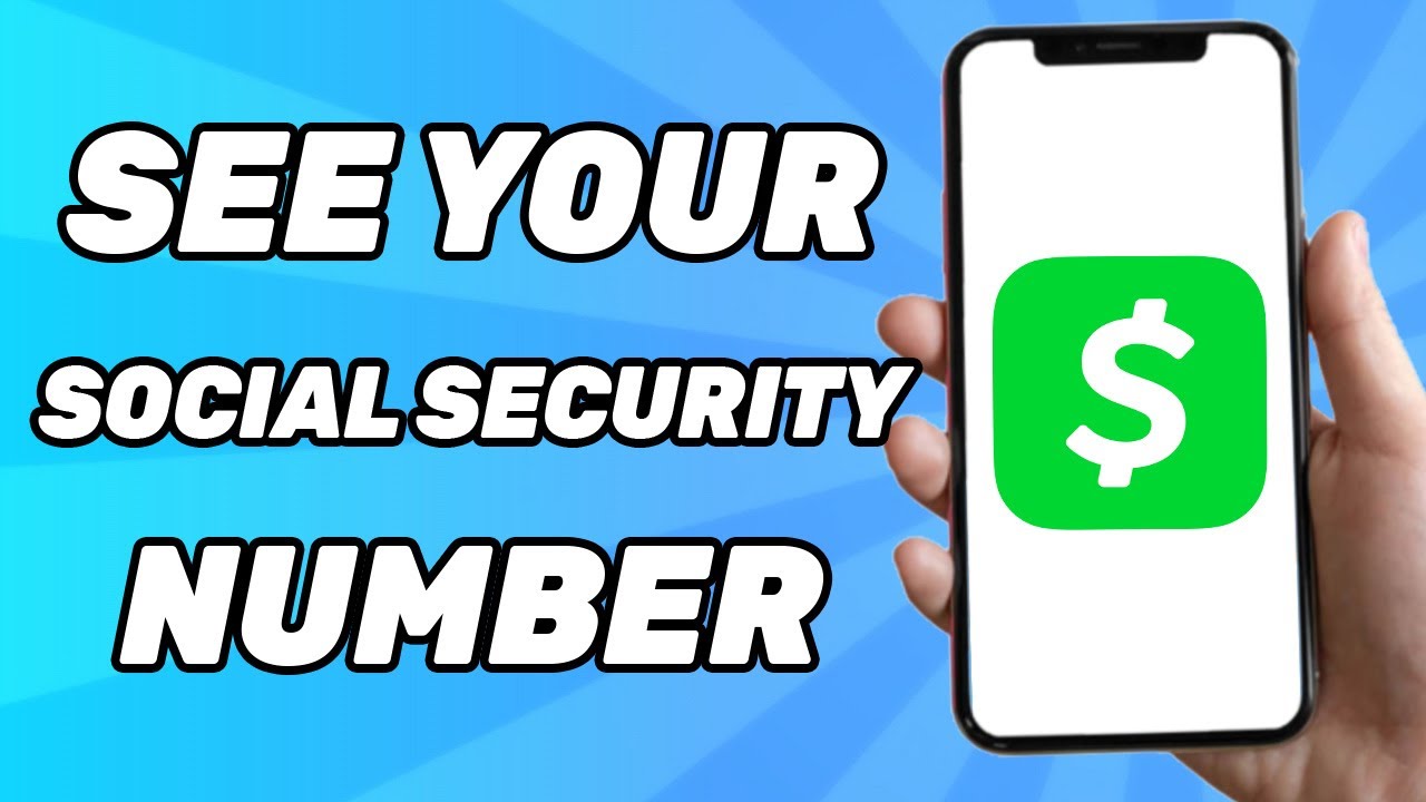 How to See Your Social Security Number on Cash App (SSN) - YouTube