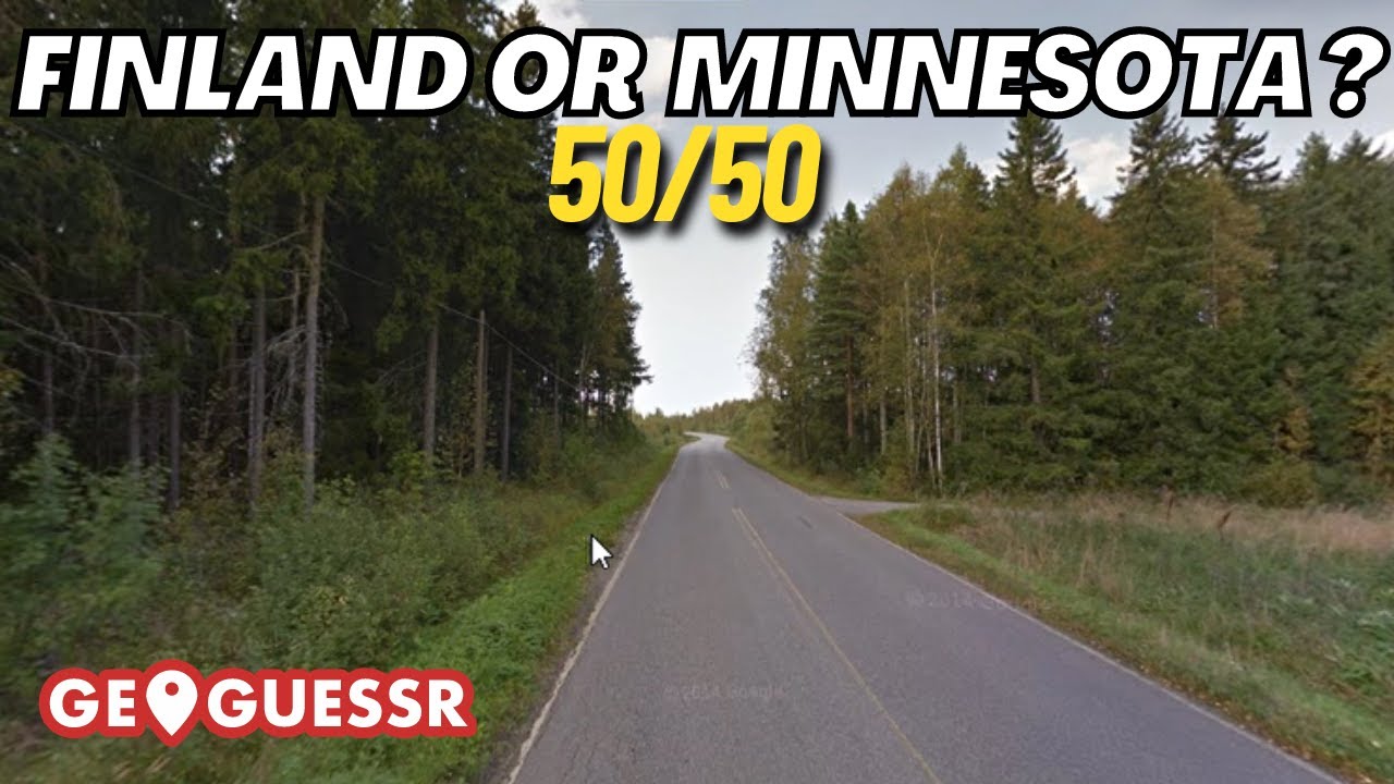 Finland or Minnesota: 50/50 Games on GeoGuessr - American with INSANE ...