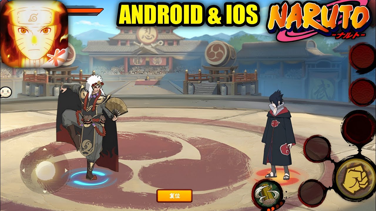 New Update🔥Best Naruto Mobile Fighter Fanmade - Add Jiraiya (Skins ...