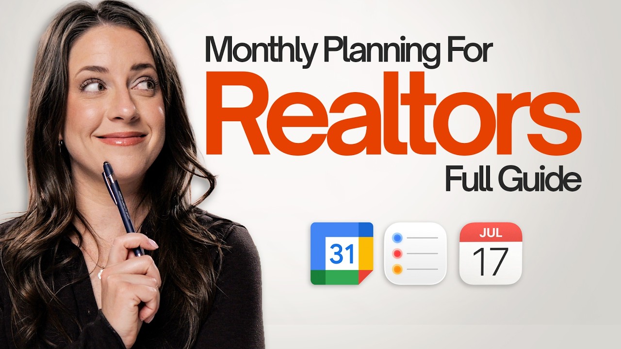 How to Plan Your Month as a Realtor in 2026 [Full Walkthrough] - YouTube