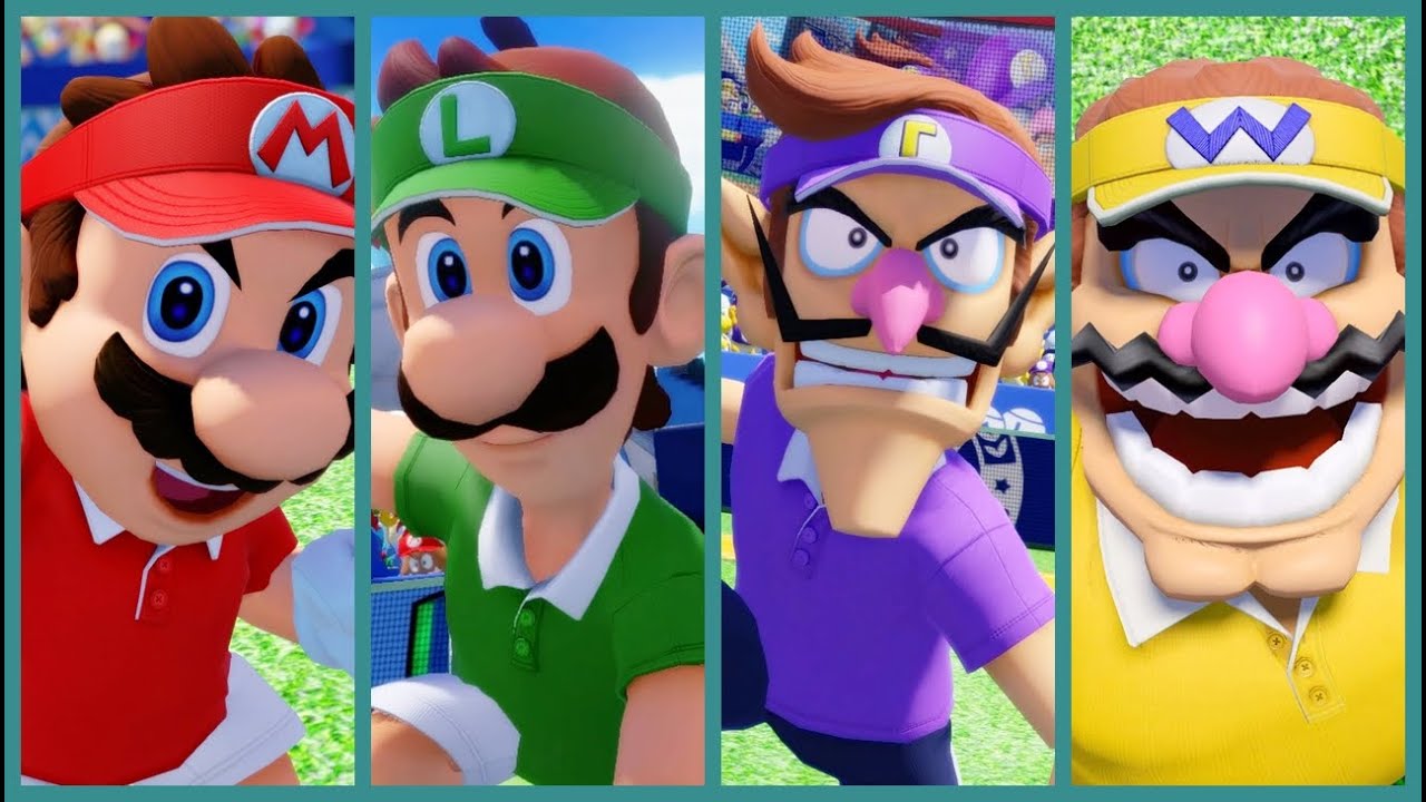 Mario And Luigi And Wario And Waluigi