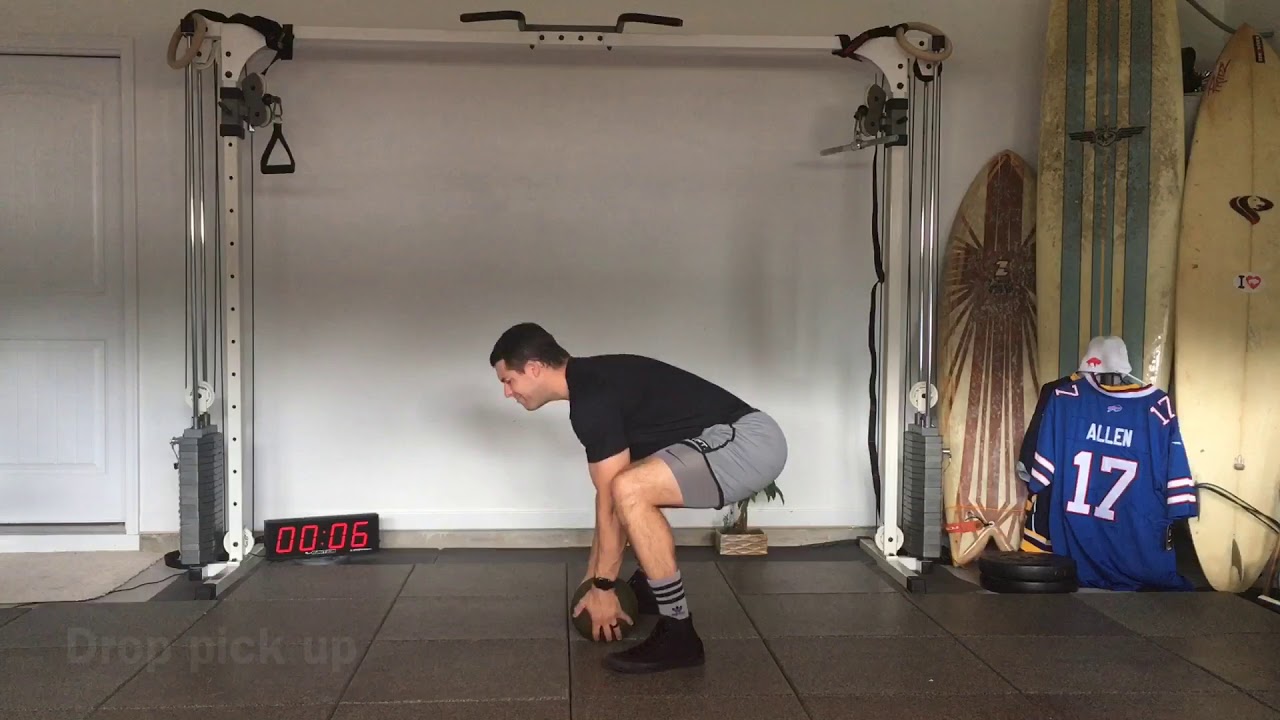 16 Sand-Medicine Ball Exercises - YouTube