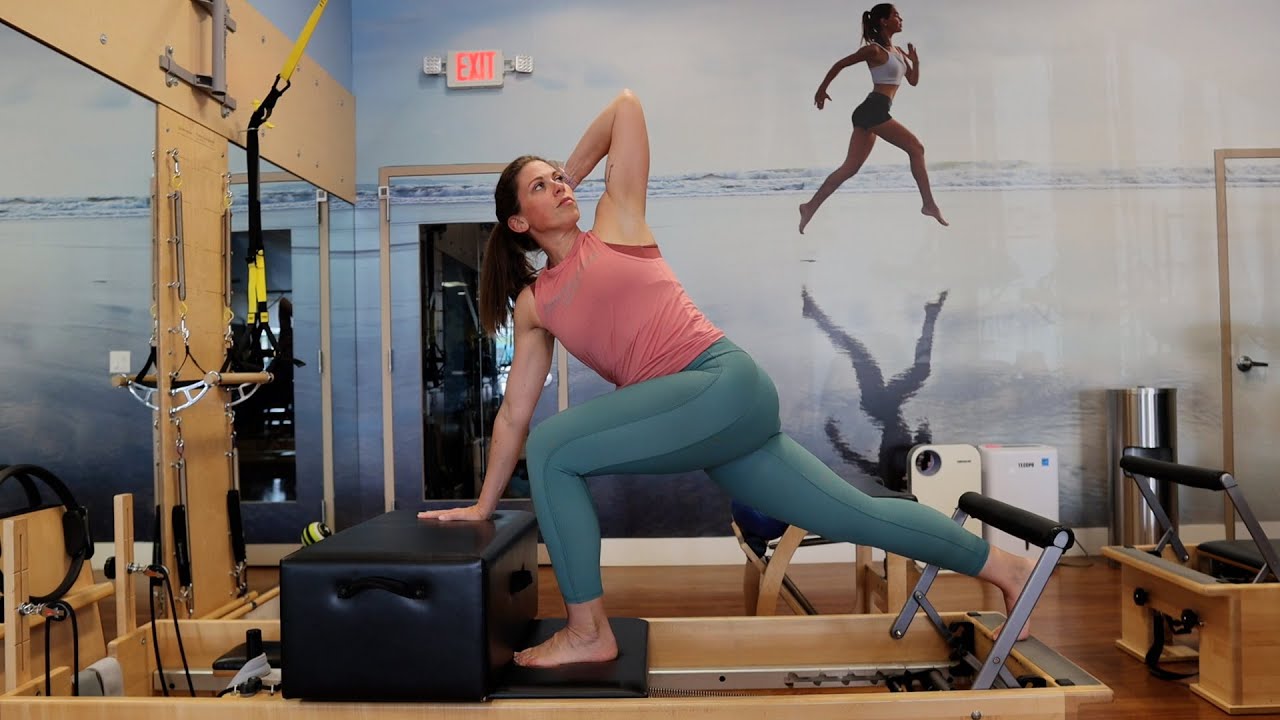 40min | PILATES REFORMER session | FULL BODY | UNILATERAL work - YouTube