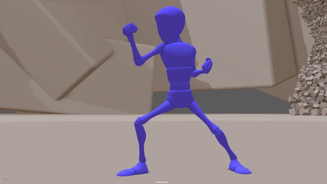 Animated Fight scene - YouTube