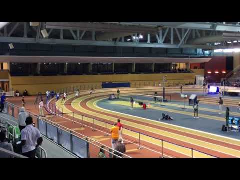 Solomon Afful wins conference USA indoor 200mts 2017 - YouTube