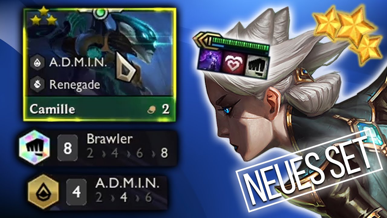 ERSTES Ranked im Neuen Set! | Camille mit 8000HP?! Brawler 8 | TFT ...