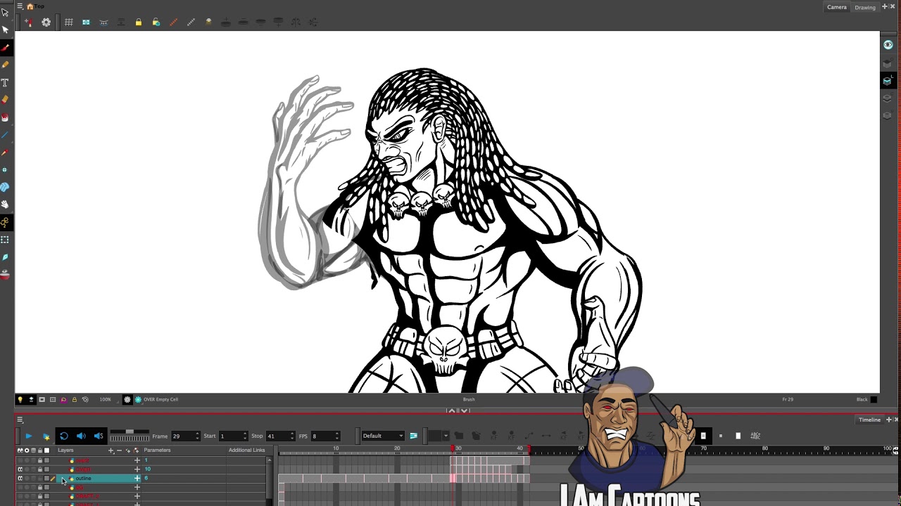 HOW TO DRAW: KILLMONGER PT 5 - YouTube