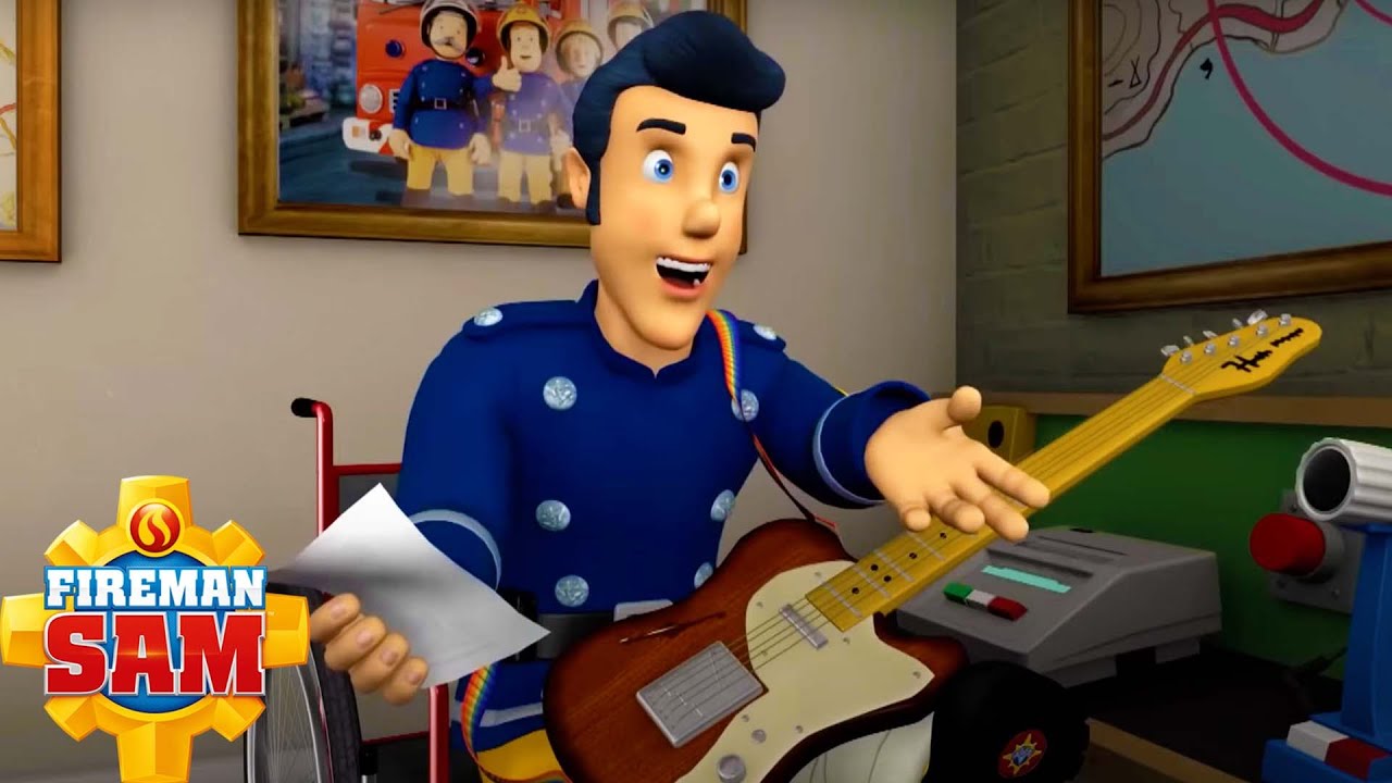 Elvis' brand new song! | Fireman Sam Official | Cartoons for Kids - YouTube