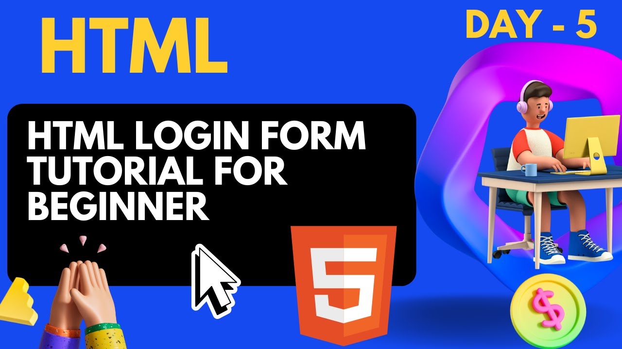 🔥🔥💯 Easy Login Form with HTML & CSS – Step-by-Step 🚀 - YouTube