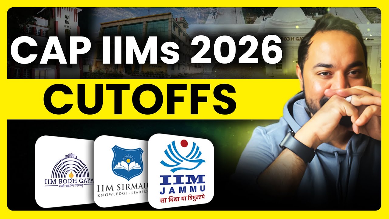 CAP IIMs 2026 | Category Wise & Sectional Cutoffs Explained - YouTube