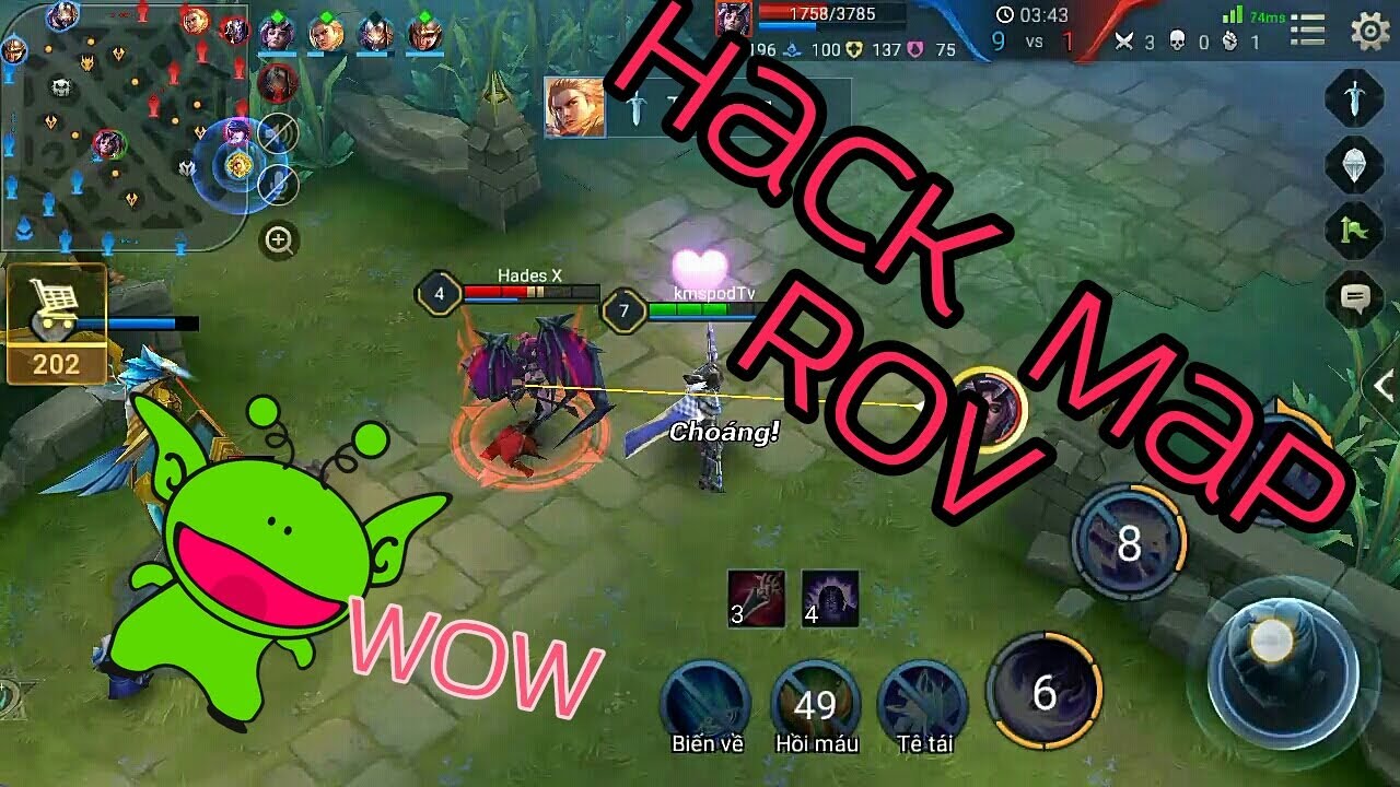 Rov Mod Hack Map : แฮก Map ล่าสุดใช้ได้จริง [] เซิฟ เวียดนาม [] - YouTube