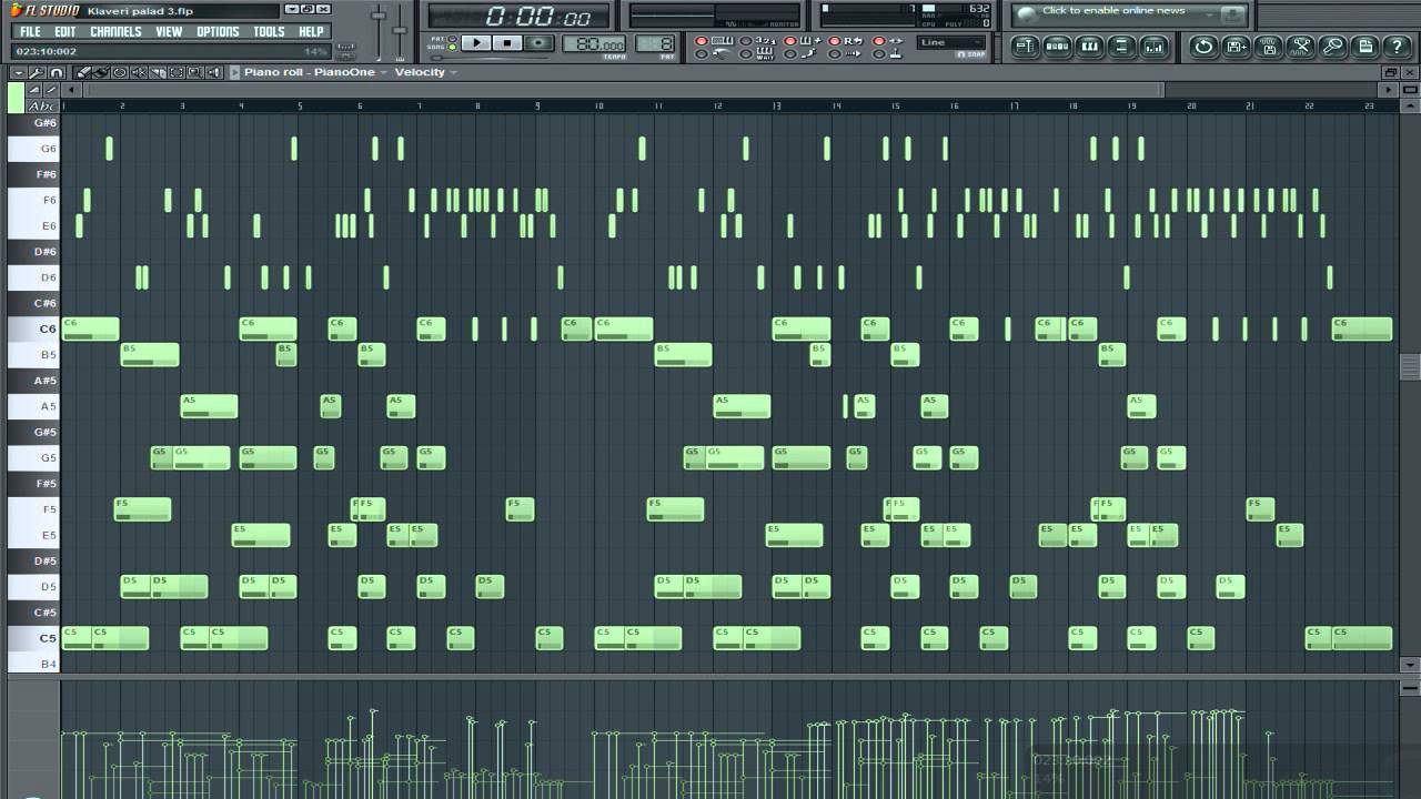 FL Studio Piano Composition 6! [HD] - YouTube Music