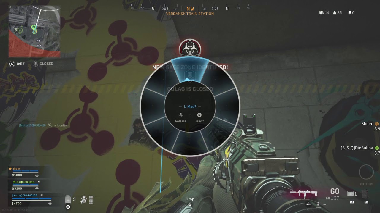 Warzone graffiti fun - YouTube