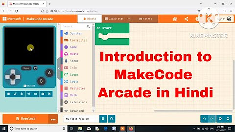 MakeCode Arcade tutorial in Hindi - YouTube