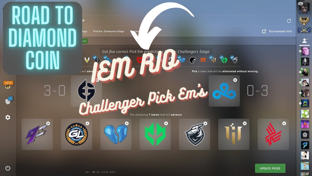 Challengers Pick'Em *How I got the Diamond Coin* - Implementing the ...