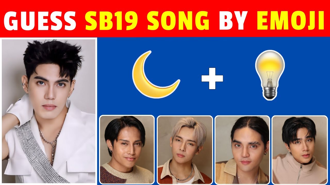 Can You Guess the SB19 Song by Emoji?🎵 | P-POP SB19 FAN QUIZ - YouTube