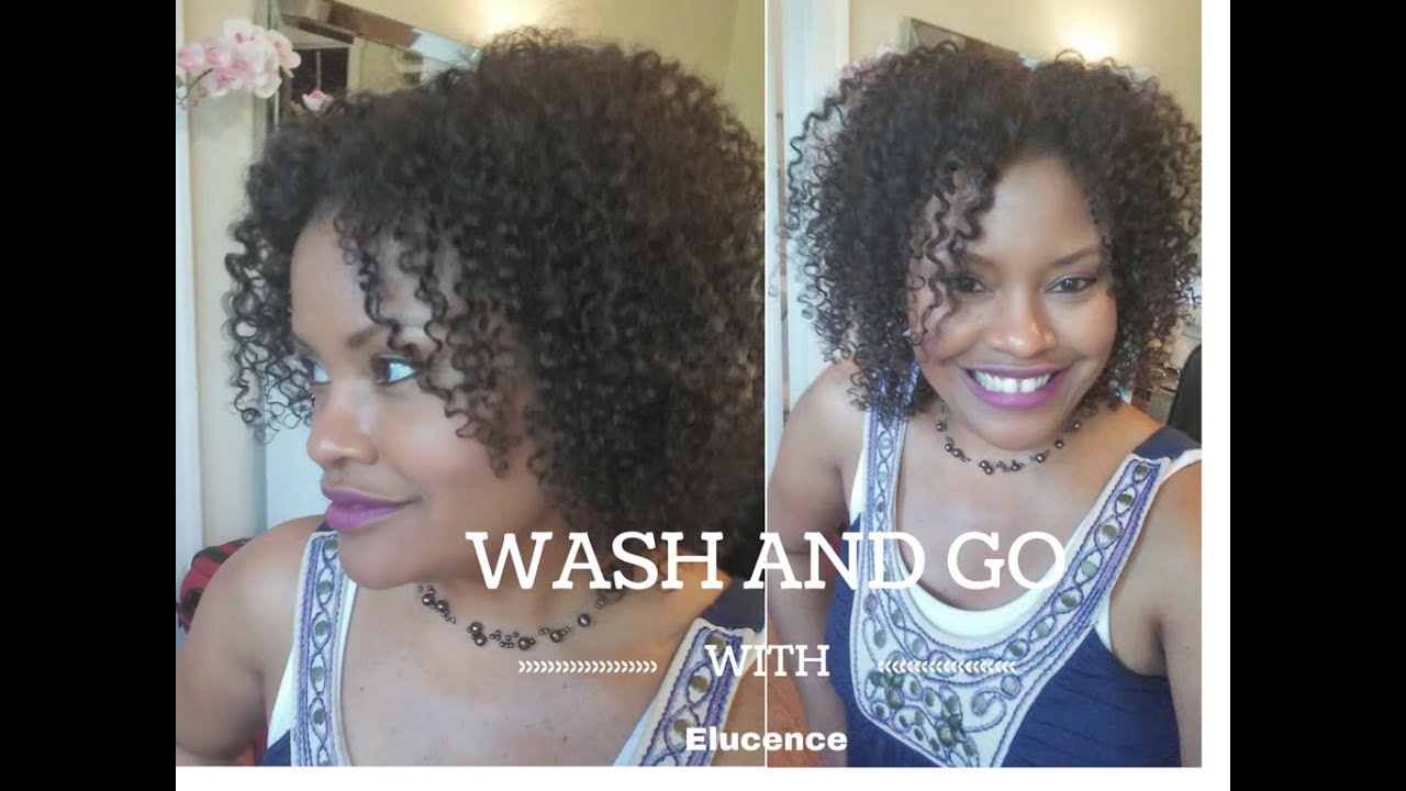 NATURAL HAIR | Summer Wash and Go with Elucence Moisture Balance ...