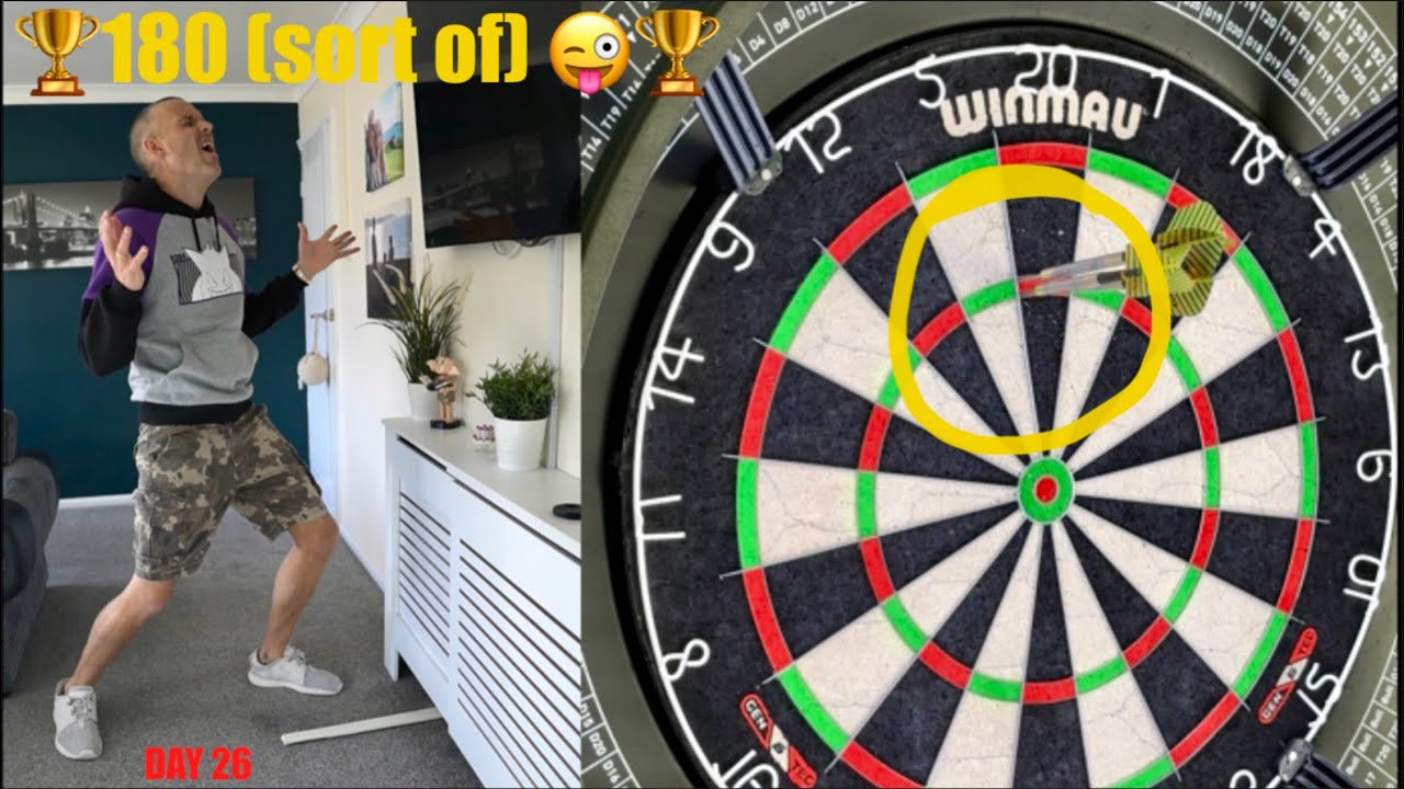 180 🎯 (Not Really) FUN 🤩 DARTS PRACTICE #darts - YouTube