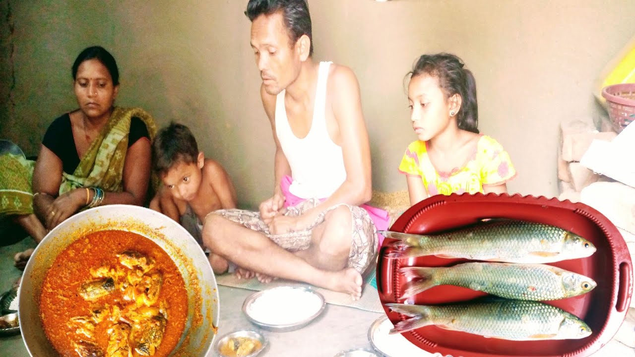 Traditional village cooking MUSTARD SEED MASALA FISH CURRY recipe ...