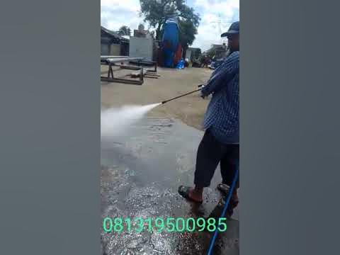 1000 bar pratissoli cleaning ID Super Jet Pressure Pump - YouTube