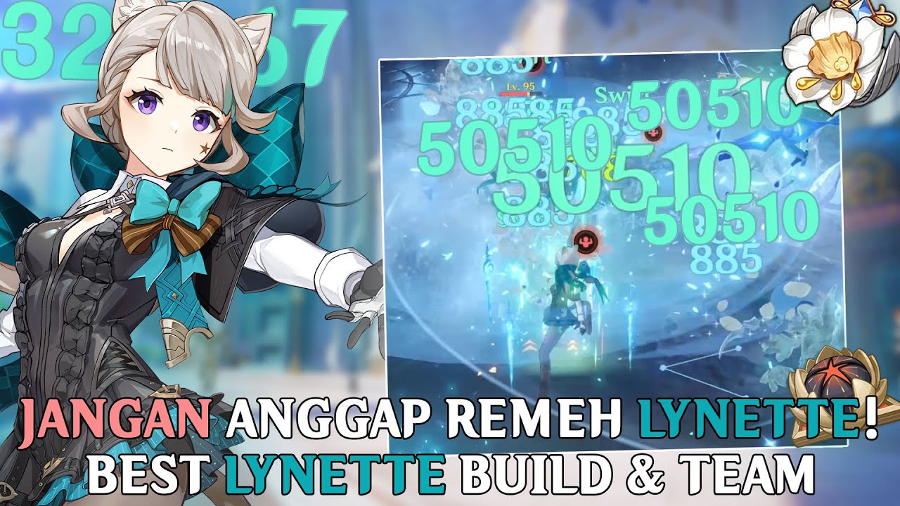 Lynette Bukan Support! Build Terbaik Lynette QuickswapDPS / HyperAnemoDPS | Genshin Impact ...