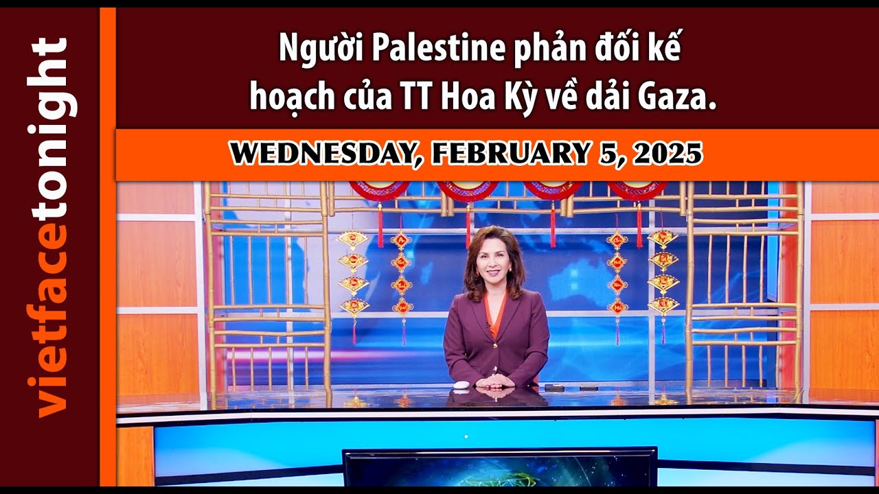 Vietface Tonight | Người Palestine phản đối kế hoạch của TT Hoa Kỳ về ...