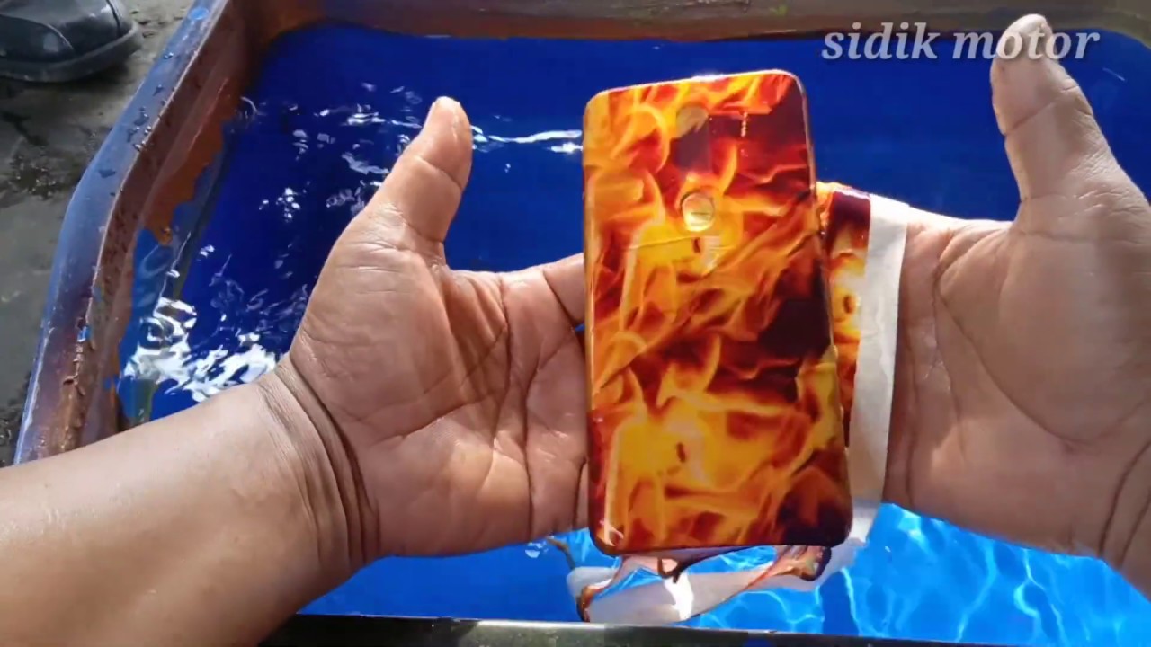 Rubah Casing Hp Motif Api Menyala - YouTube