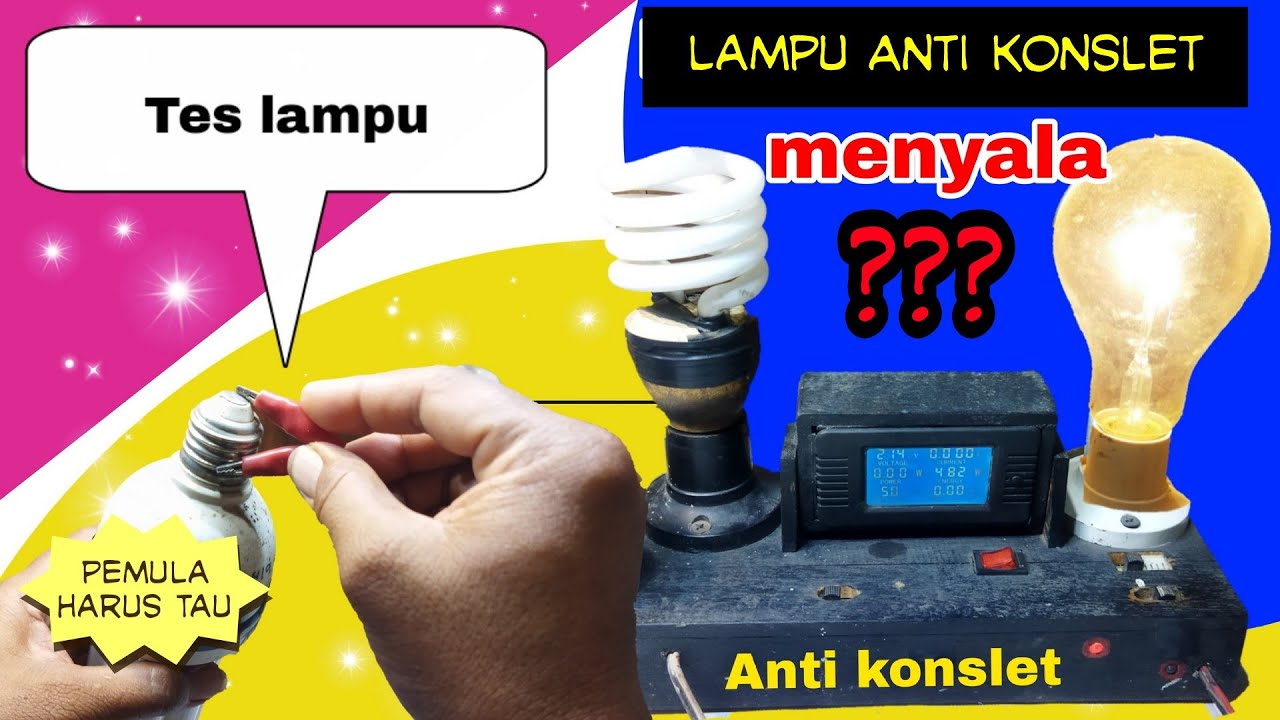 Lampu KONSLET‼️Caranya mudah Memperbaikinya berlaku untuk semua merek ...
