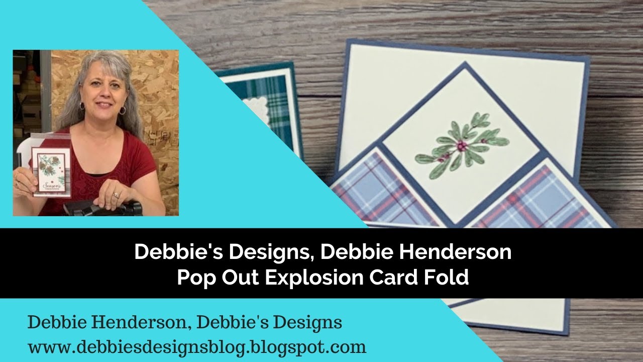 Pop Out Explosion Card Fold - YouTube