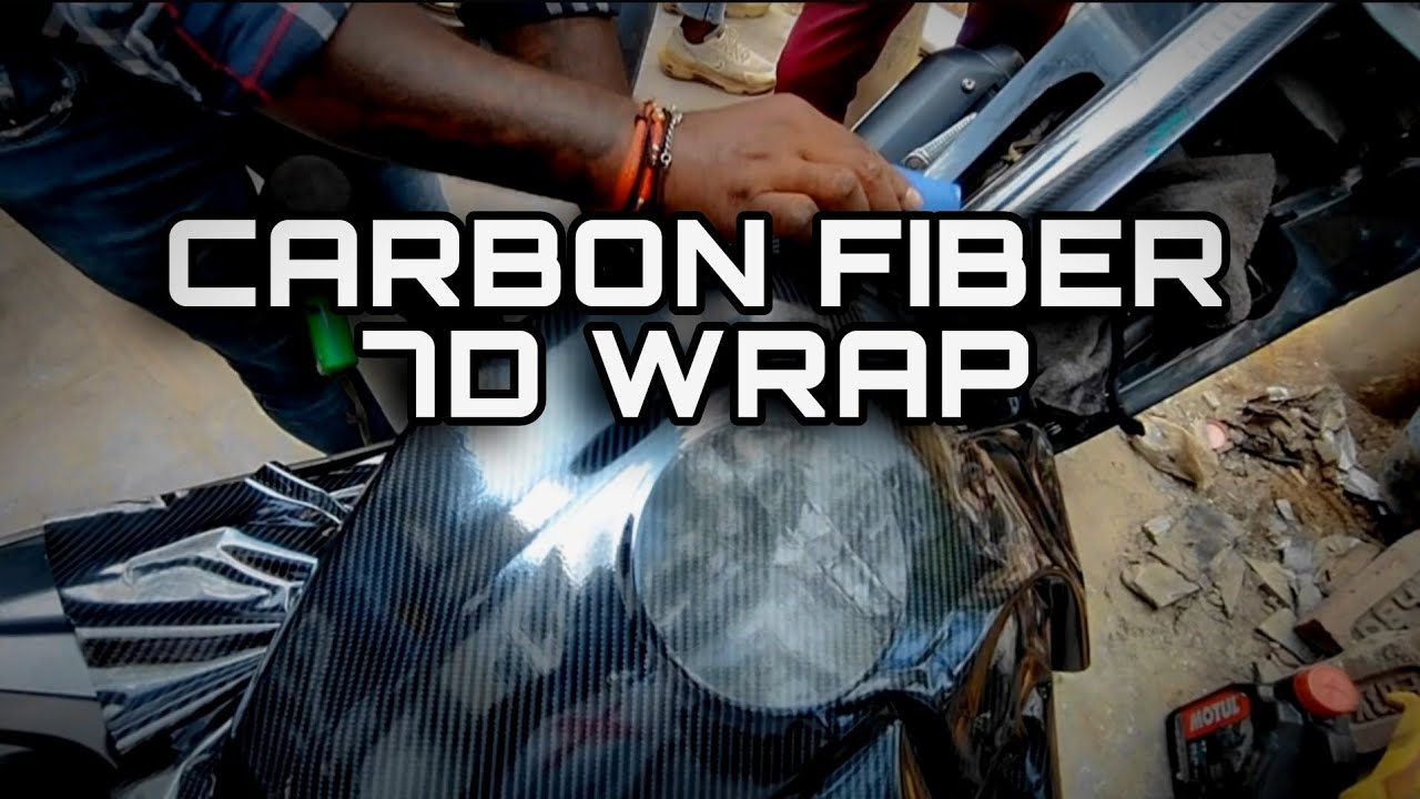 😍CARBON FIBER 7D WRAP ON R15V2, CARBON FIBER WRAP LOOKS GREAT 👍 - YouTube