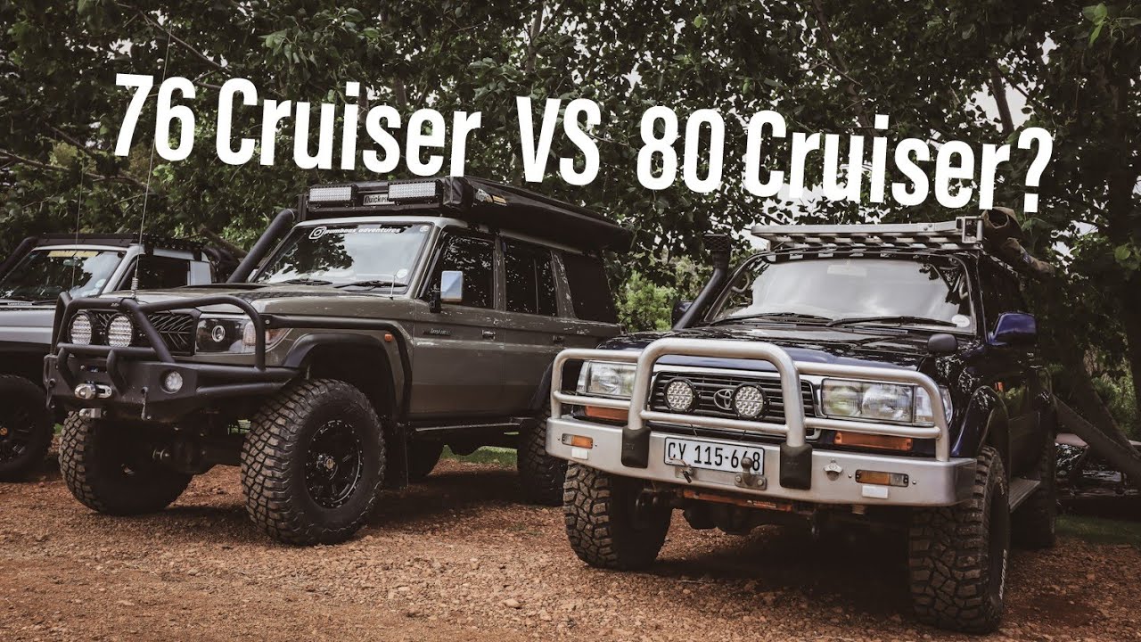 The BIGGEST 76 series Land Cruiser in South Africa - Trailday ...