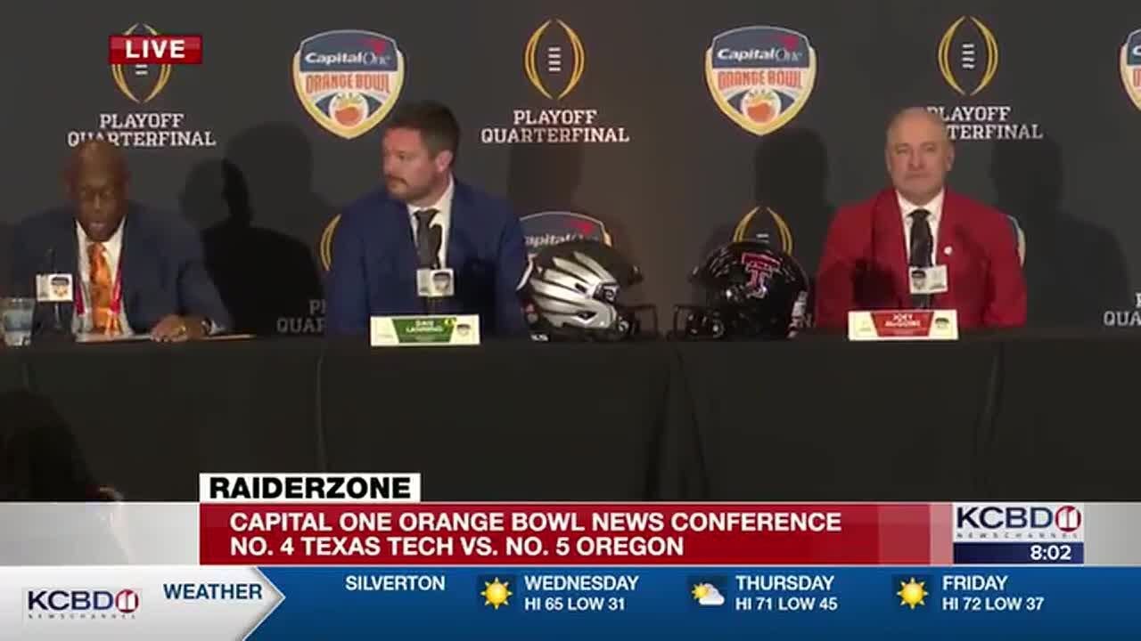 WATCH: Capital One Orange Bowl News Conference - YouTube