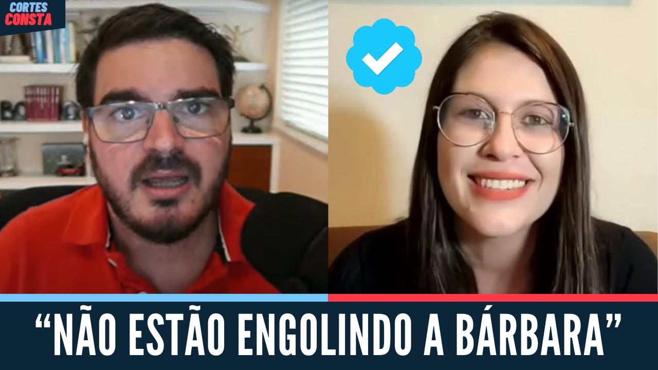 “Bárbara Te Atualizei deixou eles apavorados” Diz Constantino | Cortes ...