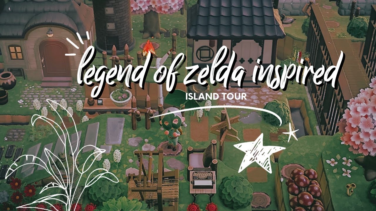 LEGEND OF ZELDA INSPIRED ISLAND TOUR: New Bork | Animal Crossing: New ...