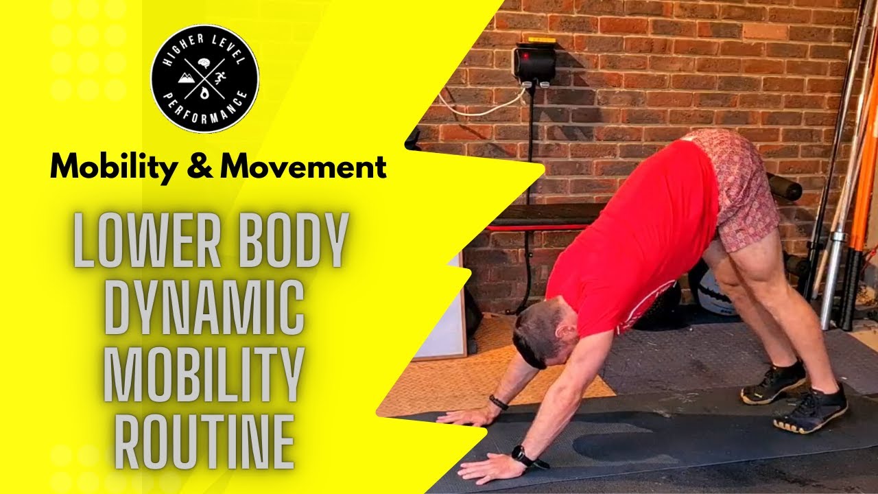 Lower Body Dynamic Mobility Flow - YouTube