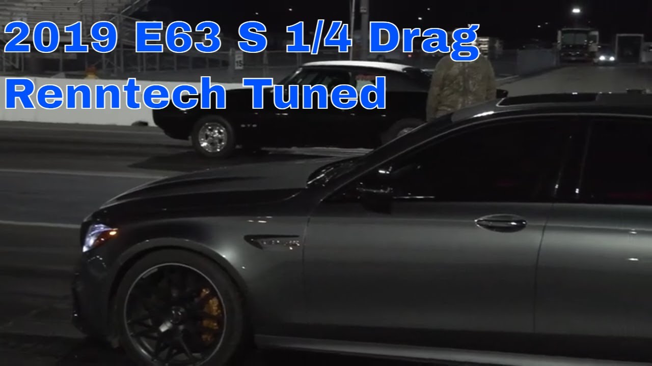 2019 Mercedes AMG E63 S 1/4 Drag Racing - BBT Off Topic VLOGs - YouTube