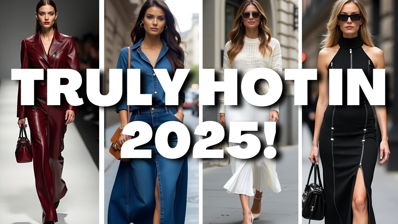 The TOP FASHION TRENDS for 2025 and How to Wear Them! - YouTube