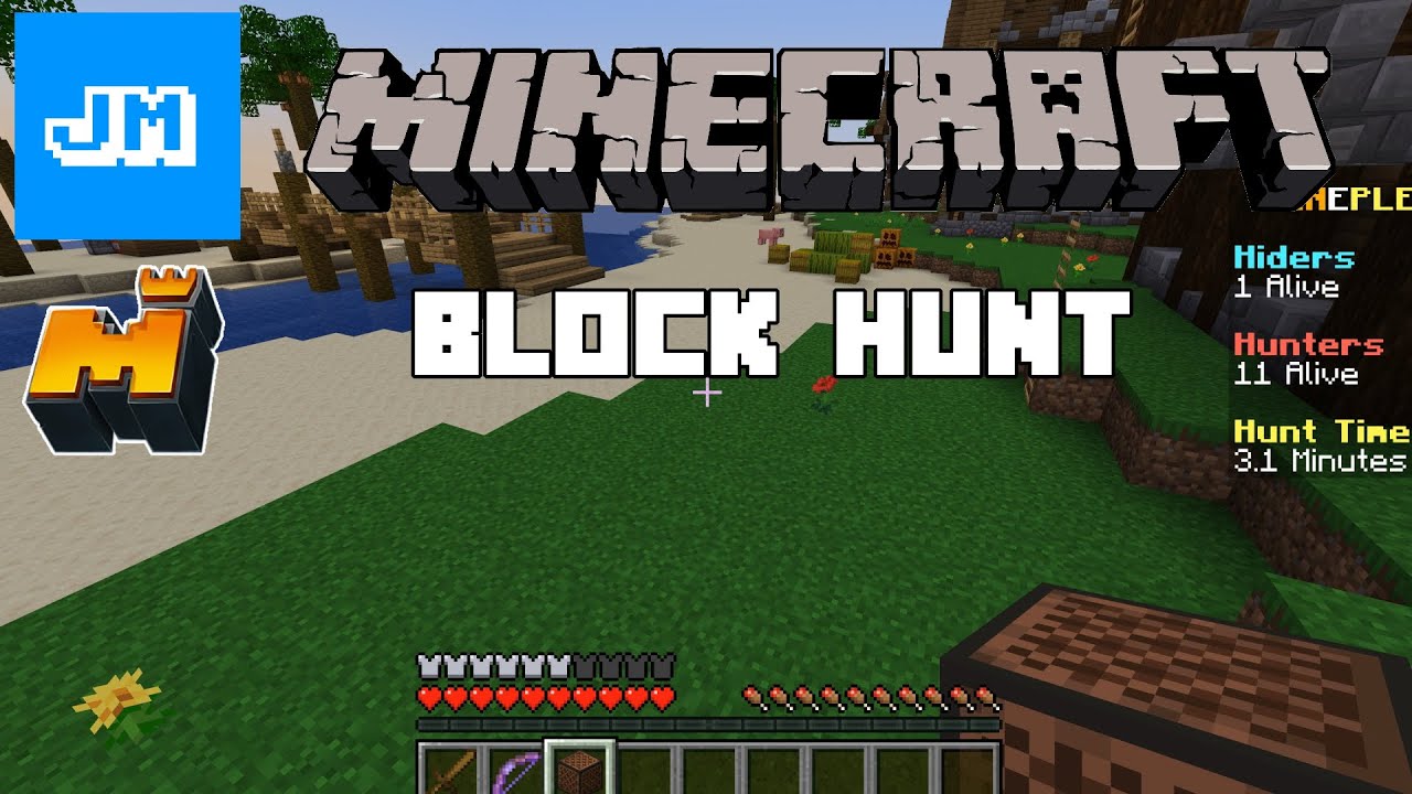 Playing Mineplex's Block Hunt (Minecraft) - YouTube